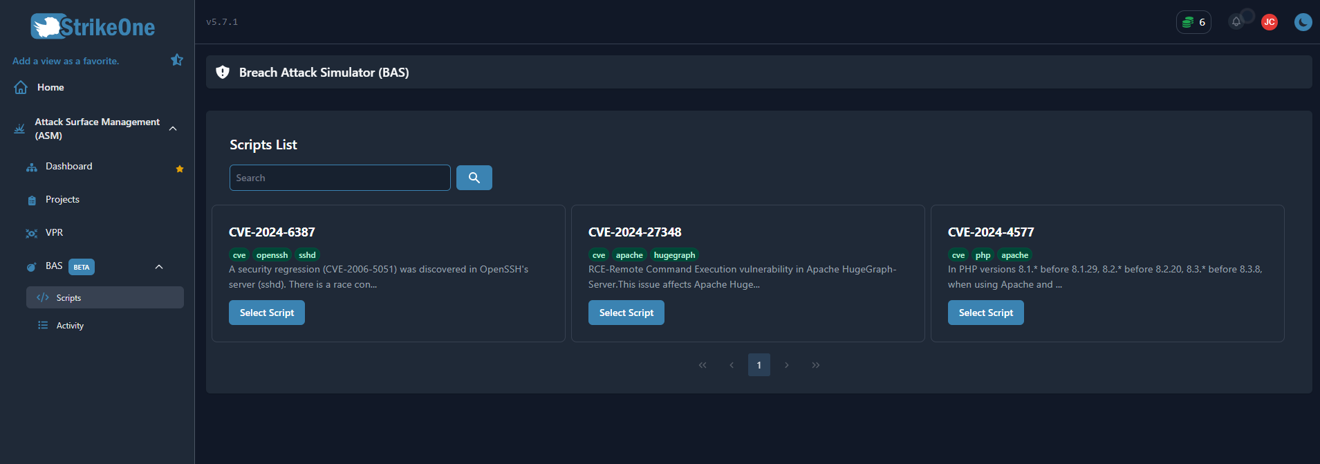 🌐 Attack Surface Management | StrikeOne Docs