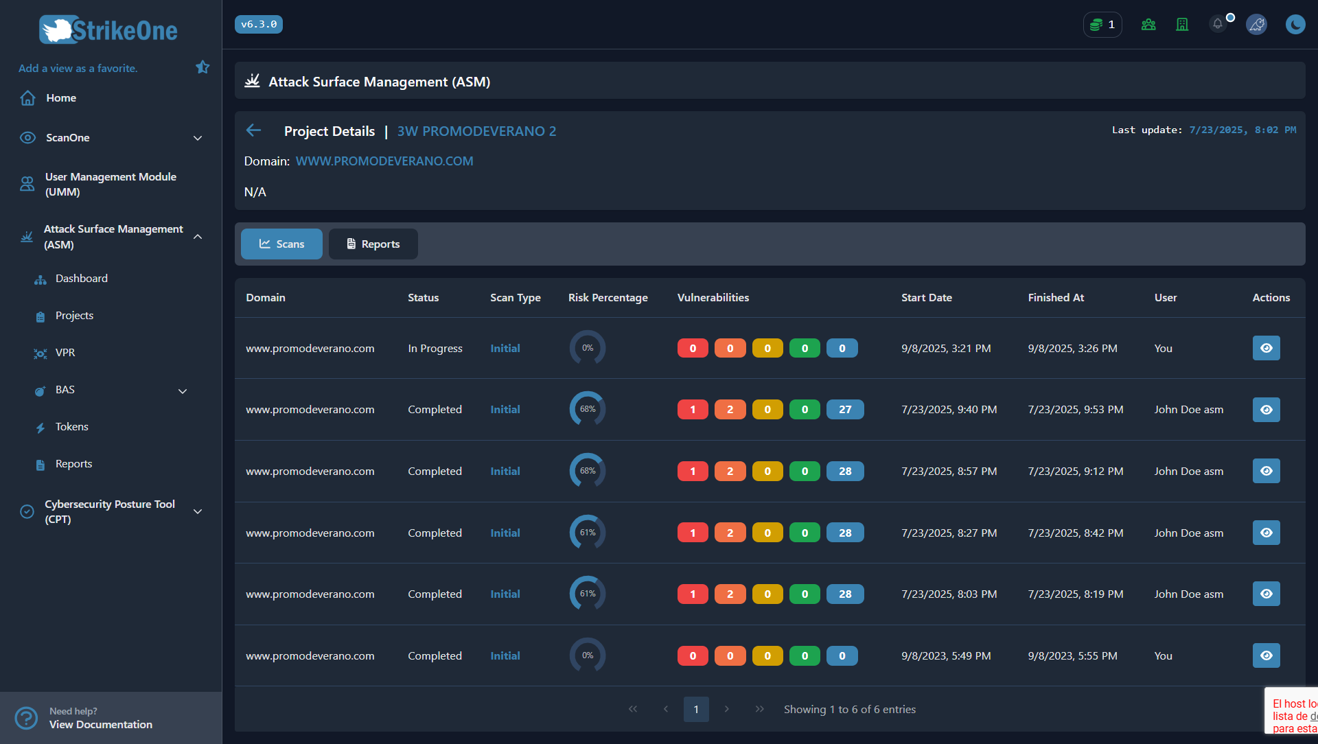 🌐 Attack Surface Management | StrikeOne Docs