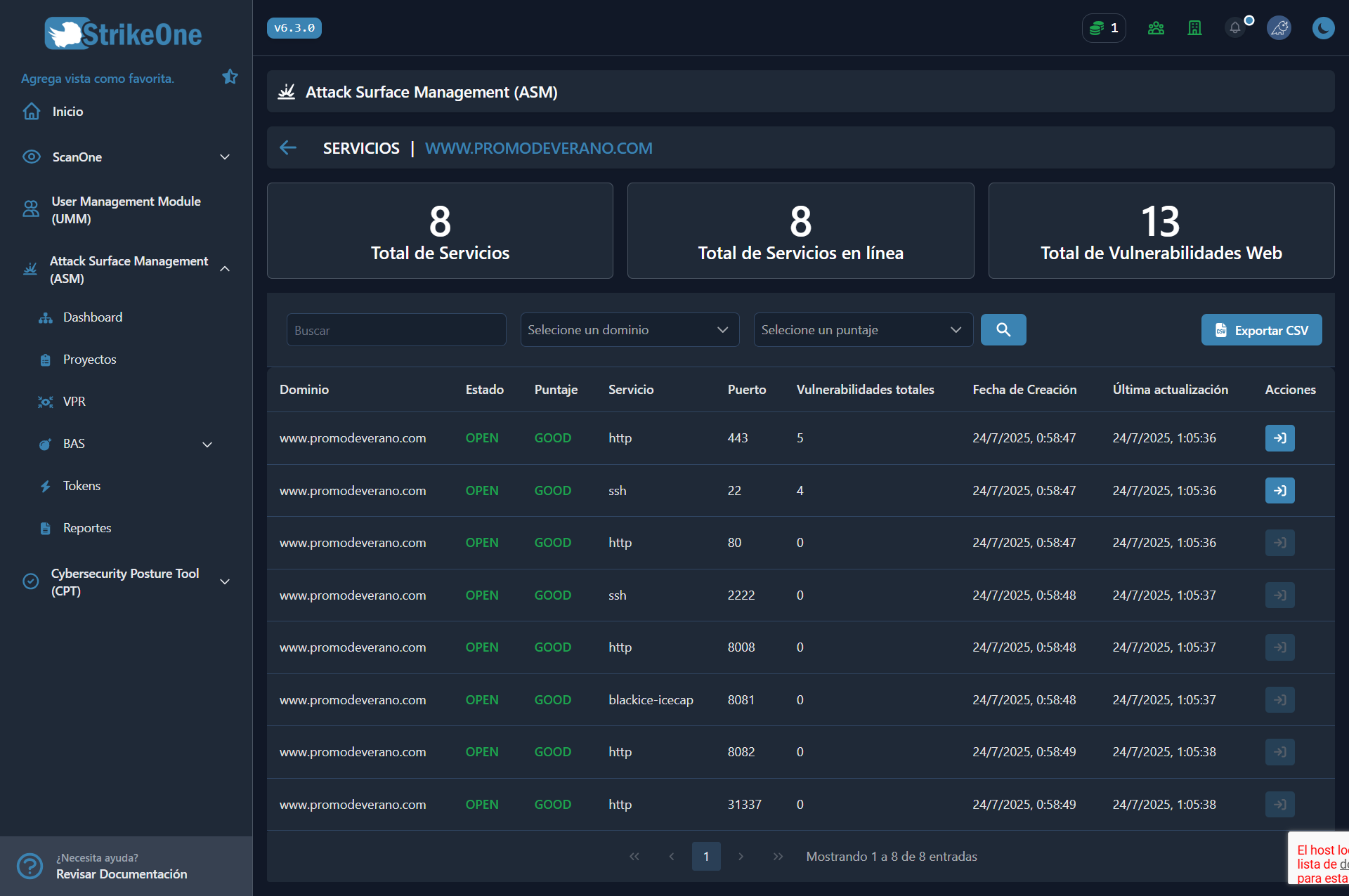 🌐 Attack Surface Management | StrikeOne Docs