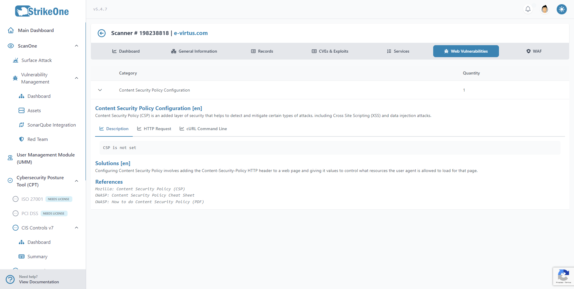 💥 Surface Attack | StrikeOne Docs