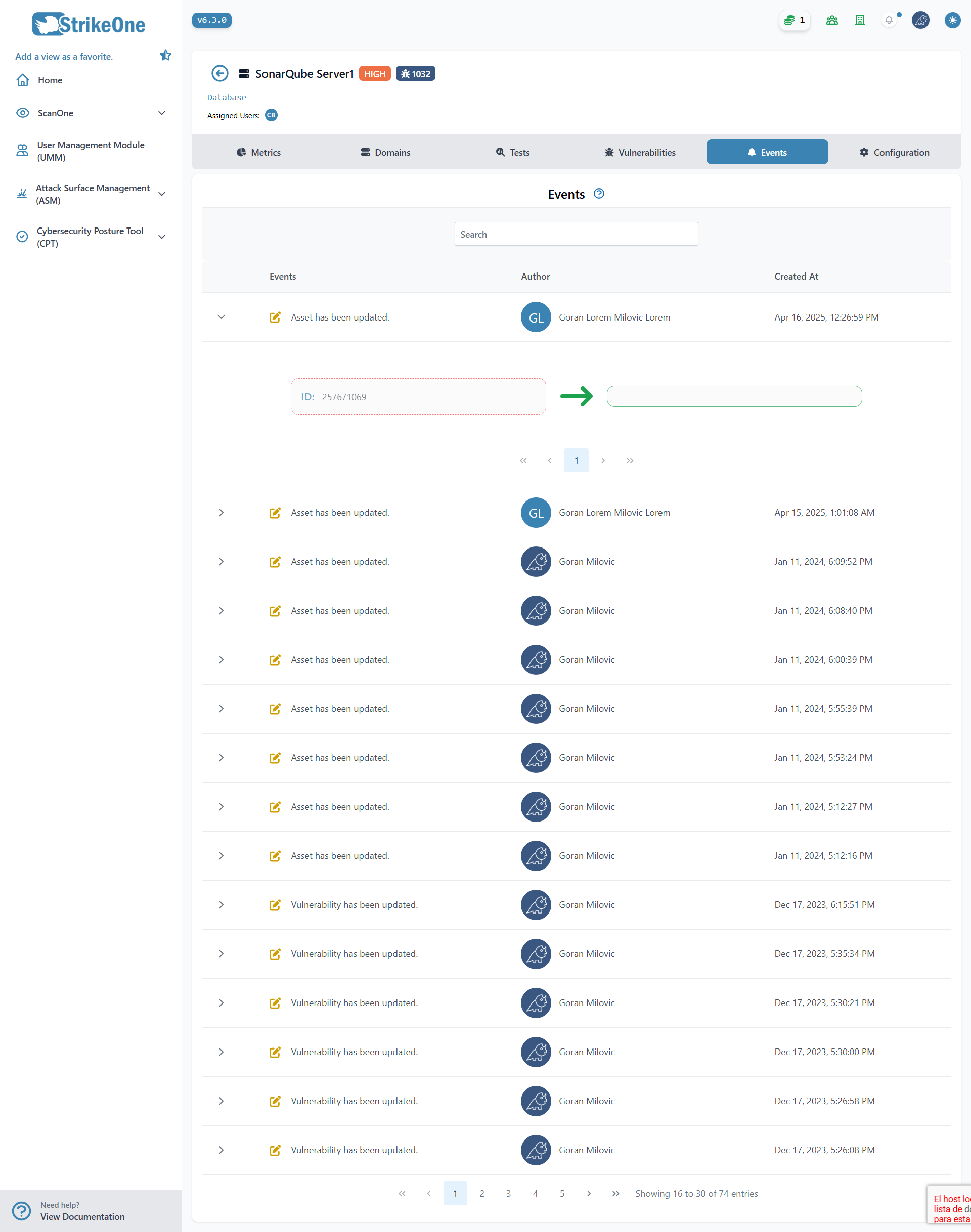 🐞 Vulnerability Management | StrikeOne Docs