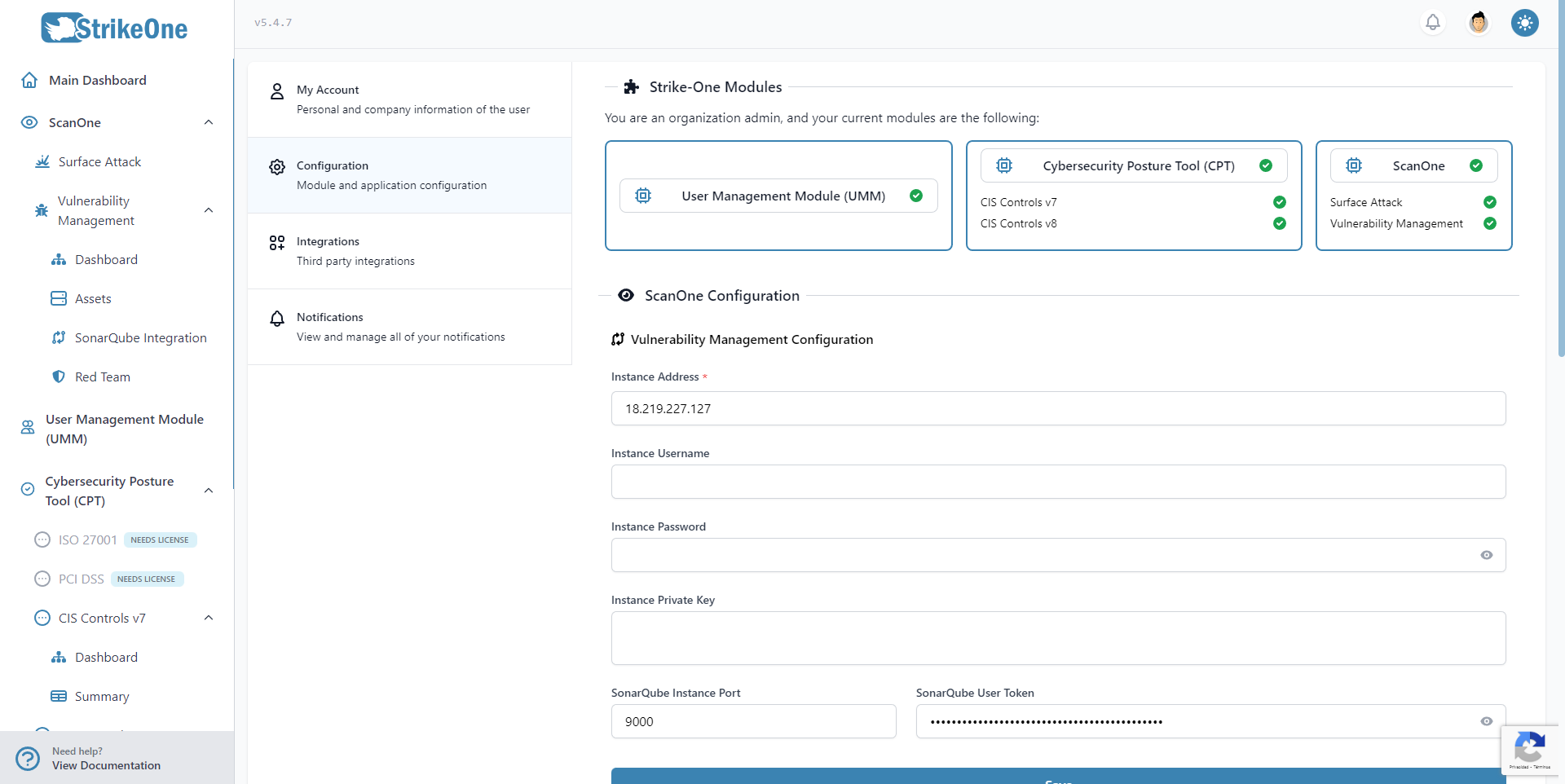 🐞 Vulnerability Management | StrikeOne Docs