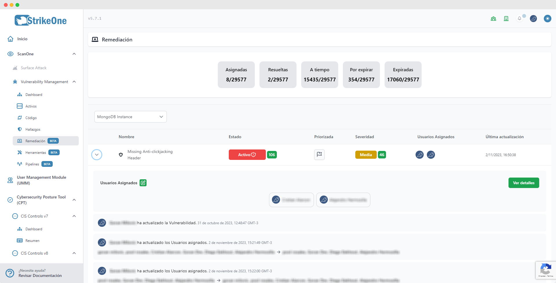 🐞 Vulnerability Management | StrikeOne Docs