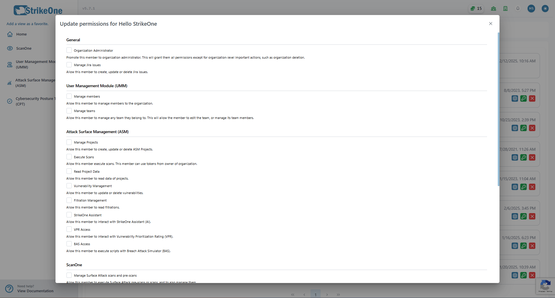 👤 User Management Module (UMM) | StrikeOne Docs