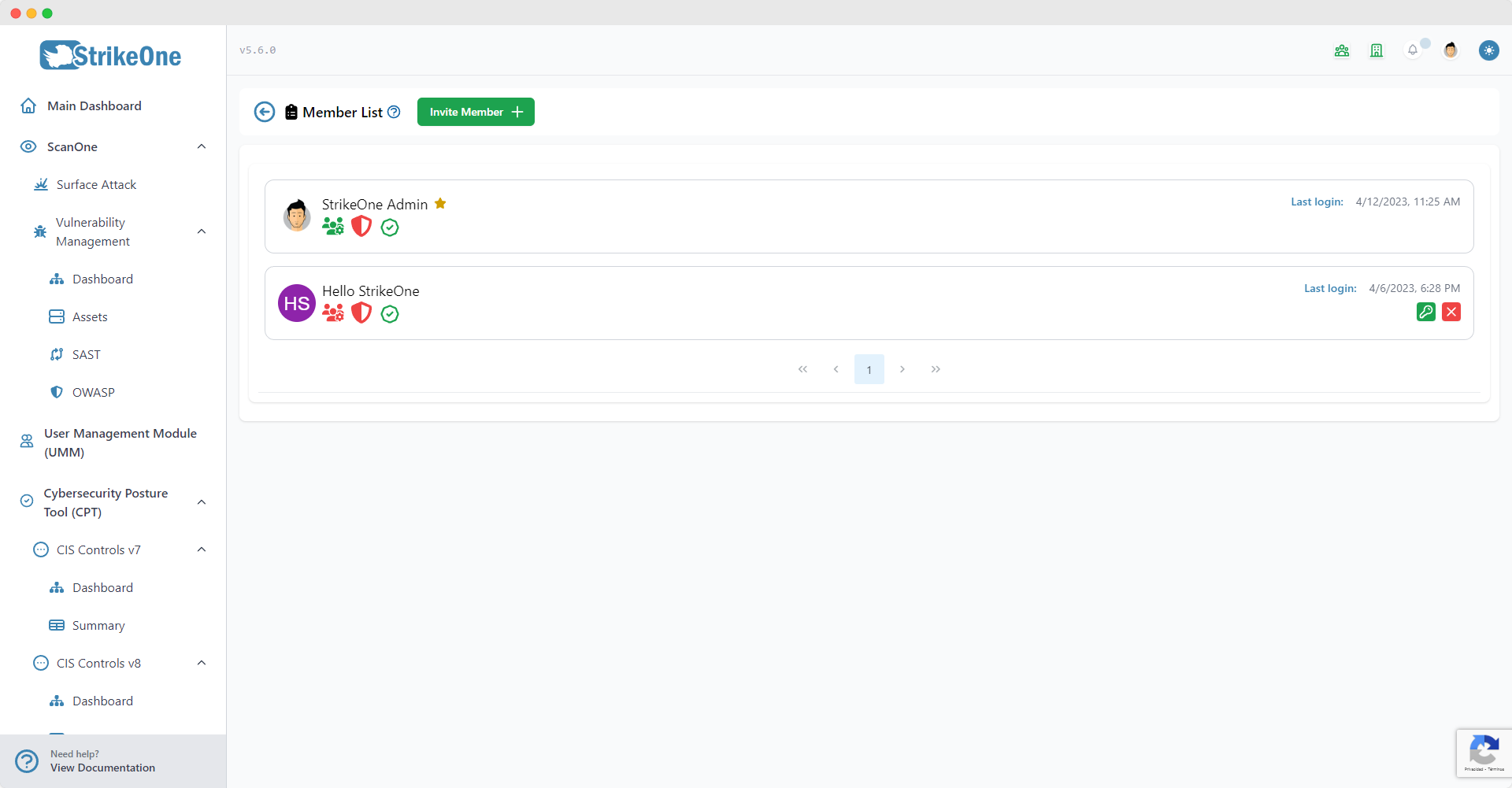 👤 User Management Module (UMM) | StrikeOne Docs