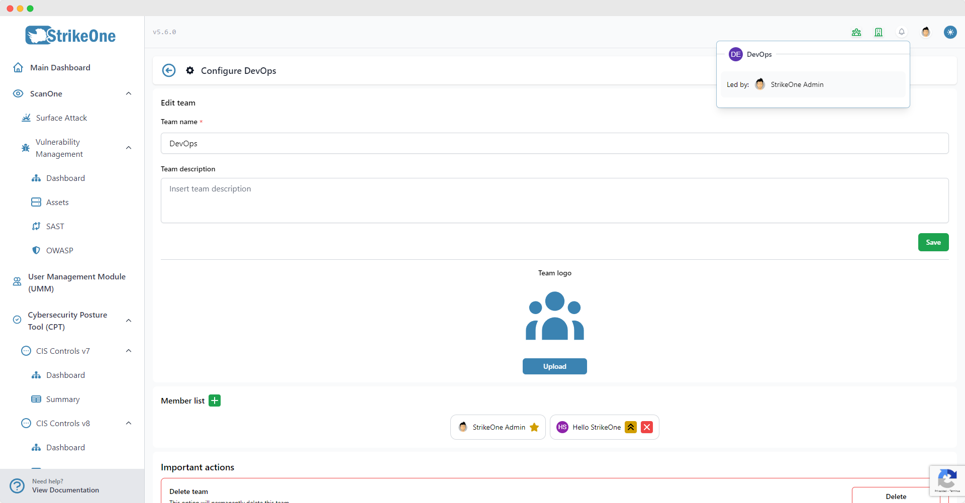 👤 User Management Module (UMM) | StrikeOne Docs